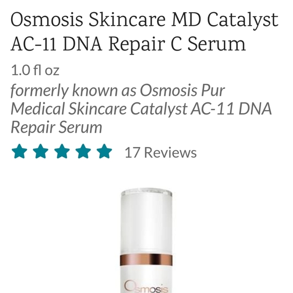 Osmosis MD | Skincare | Osmosis Catalyst Ac1 Dna Repair Serum | Poshmark